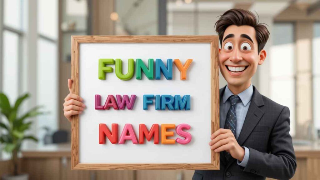 200+ Funny Law Firm Names - Namesfunky