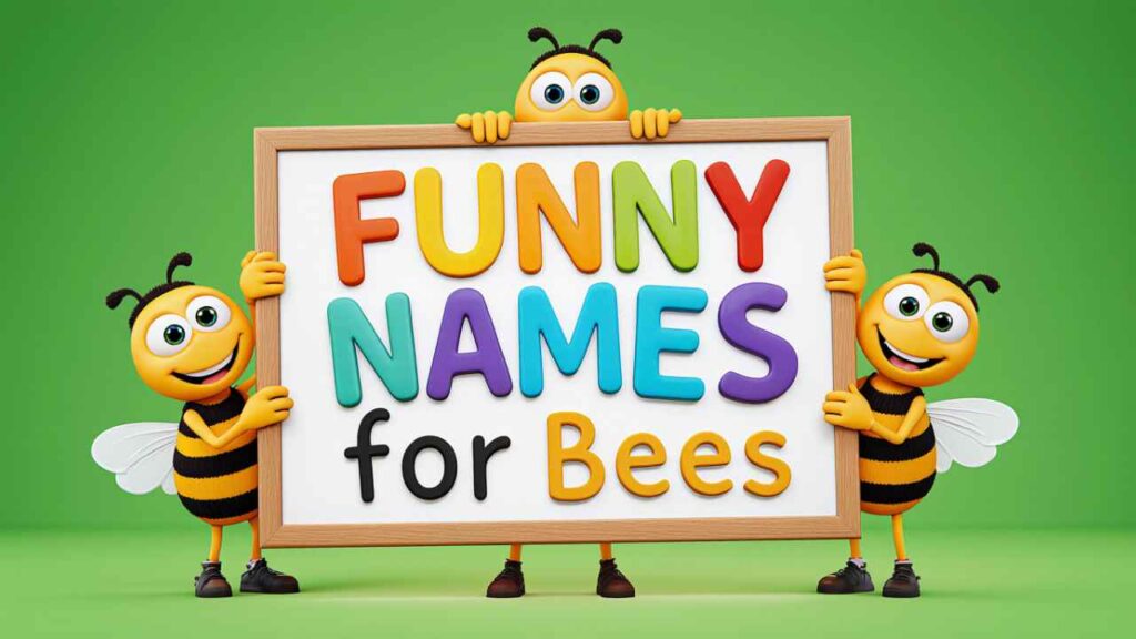 200+ Funny Names for Bees - Namesfunky