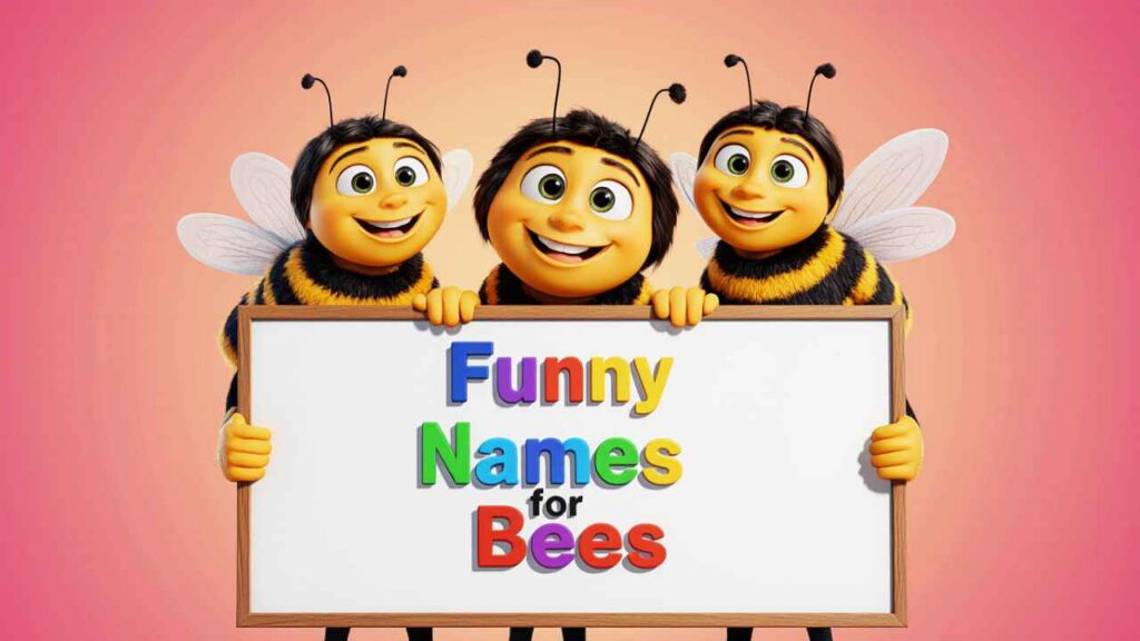 200+ Funny Names for Bees - Namesfunky