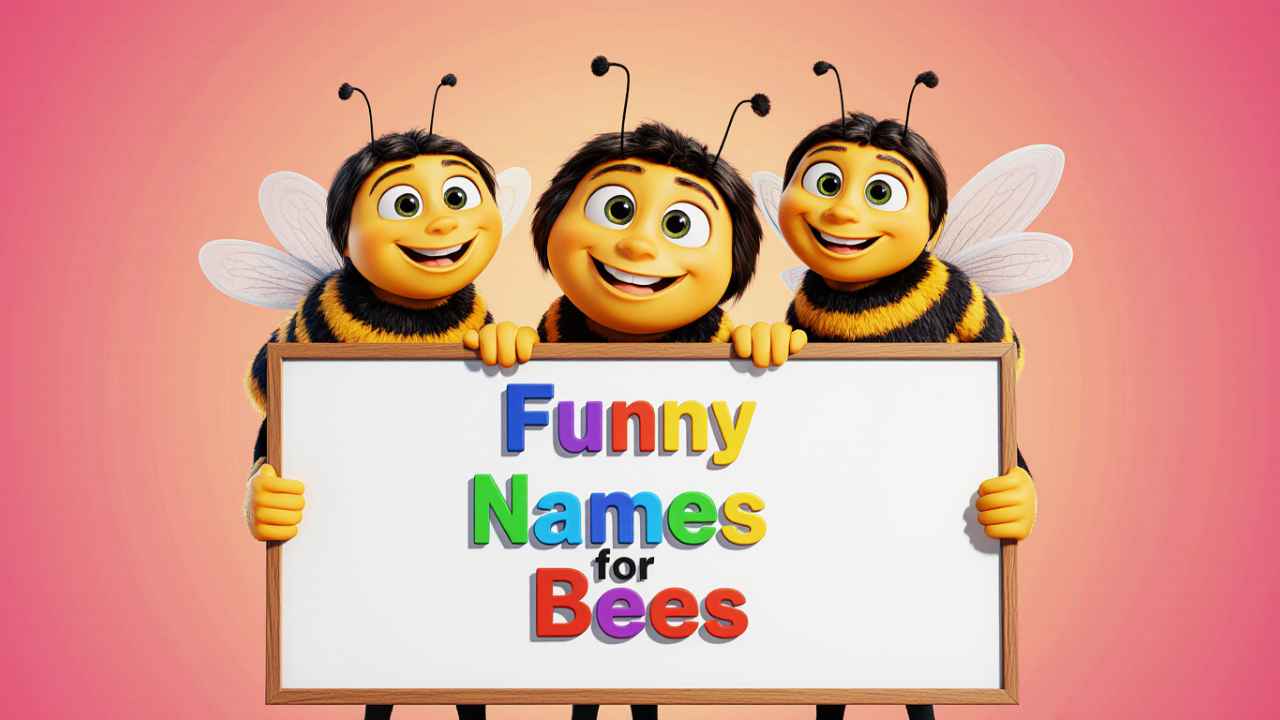 200+ Funny Names for Bees - Namesfunky