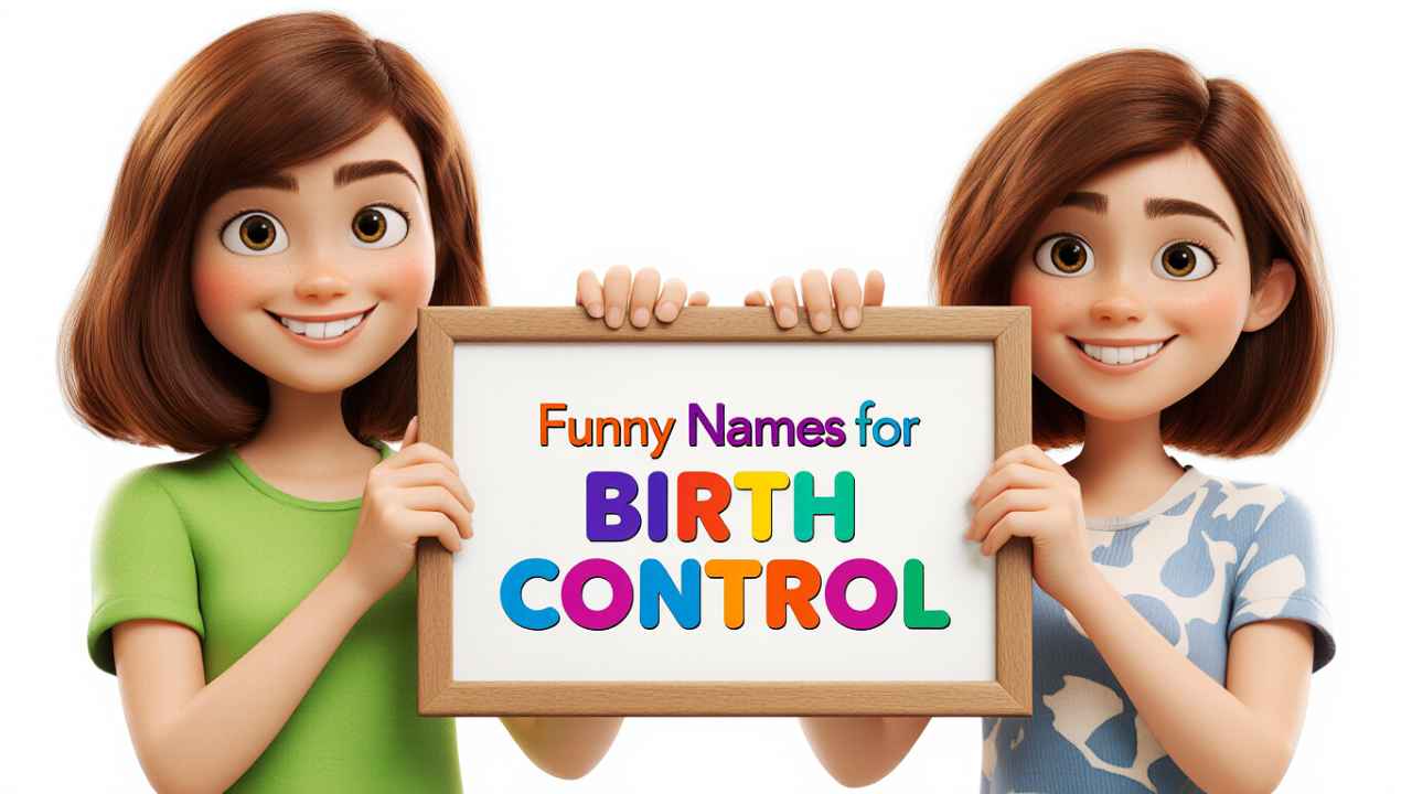 200+ Funny Names for Birth Control That Break the Ice