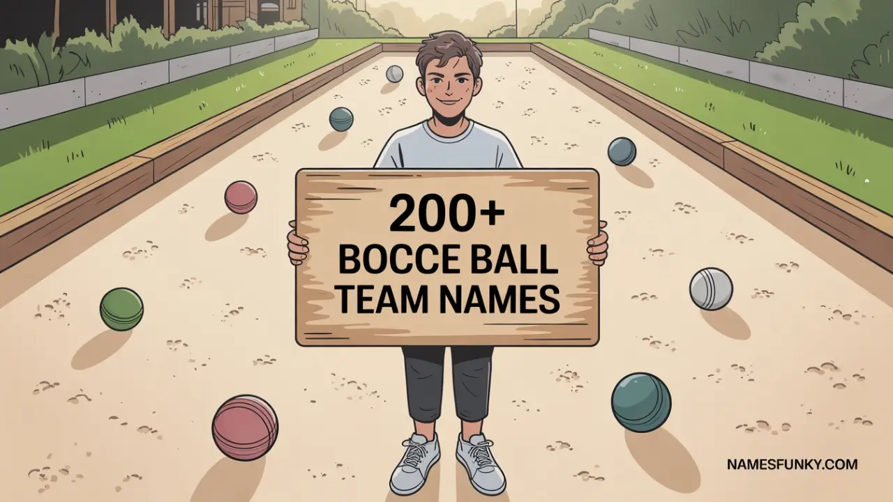 200+ Funny Bocce Ball Team Names - Namesfunky