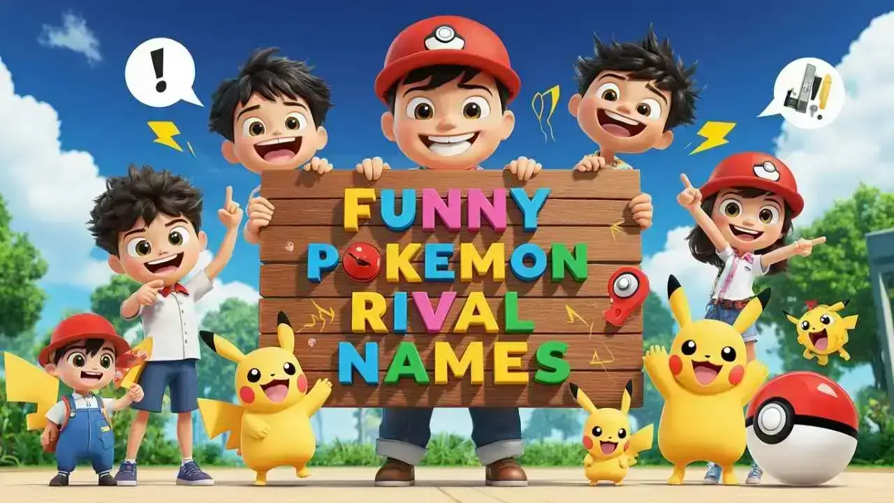 200+ Funny Pokémon Rival Names - Namesfunky