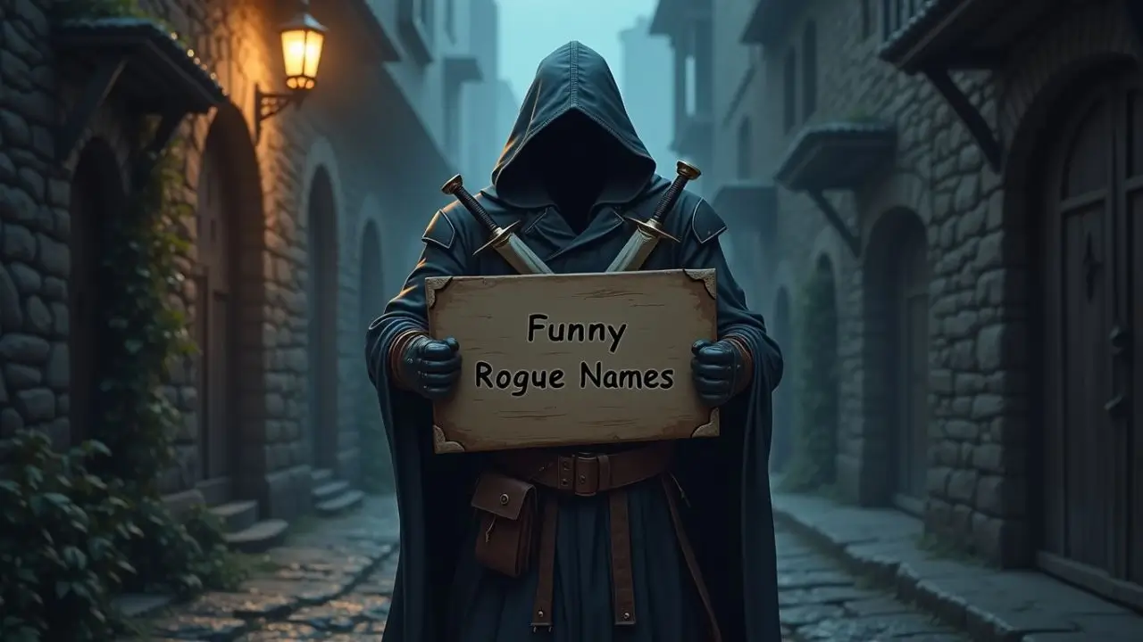 200+ Funny Rogue Names - Namesfunky