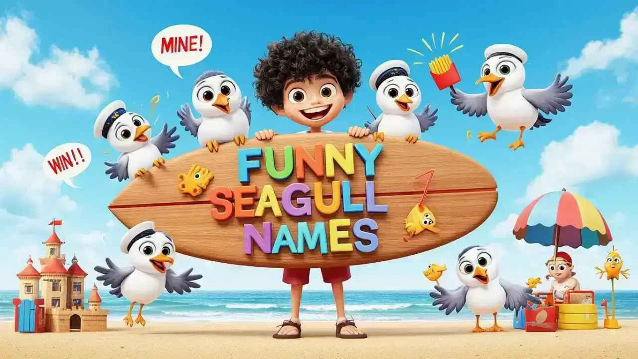 200+ Funny Seagull Names - Namesfunky