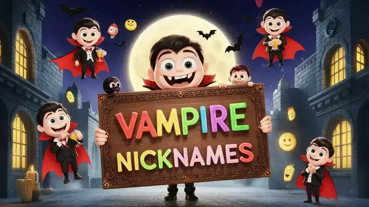 200+ Funny Vampire Nicknames - Namesfunky